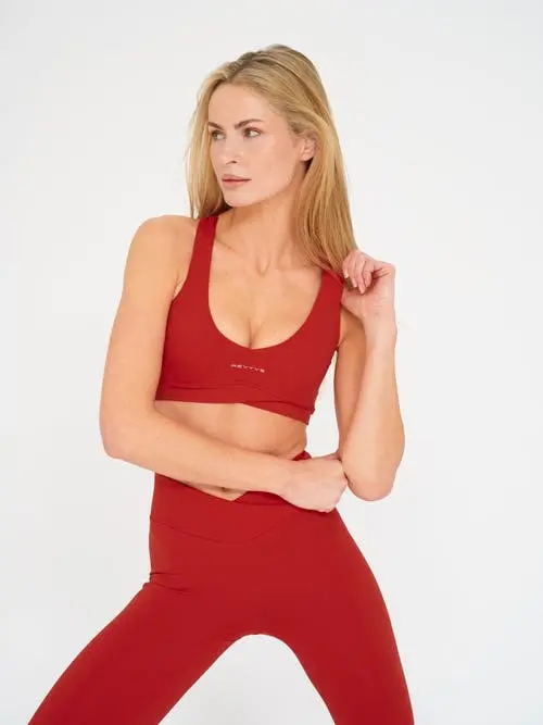 REVYVE ACTIVE Scoop Bra - Spicy