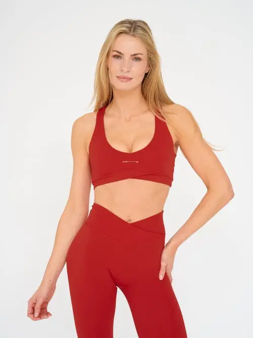 REVYVE ACTIVE Scoop Bra - Spicy