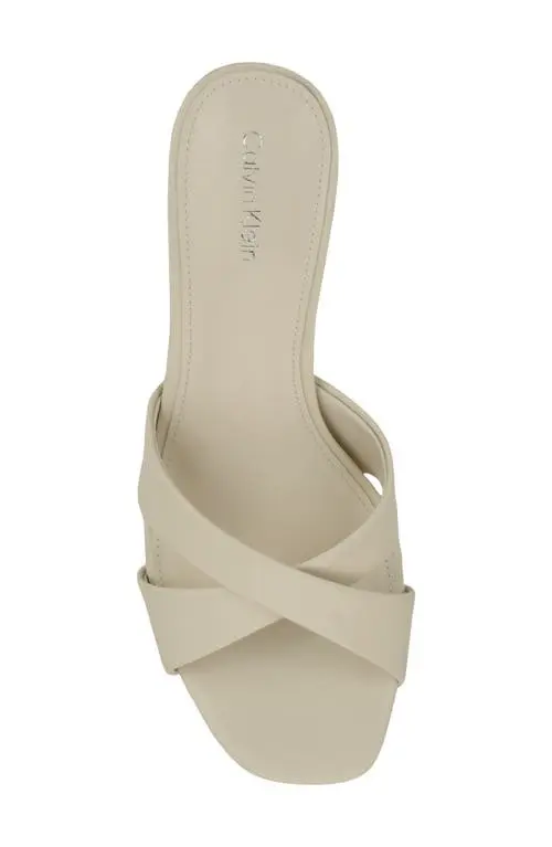 Calvin Klein Skylor Slide Sandal - Ivory