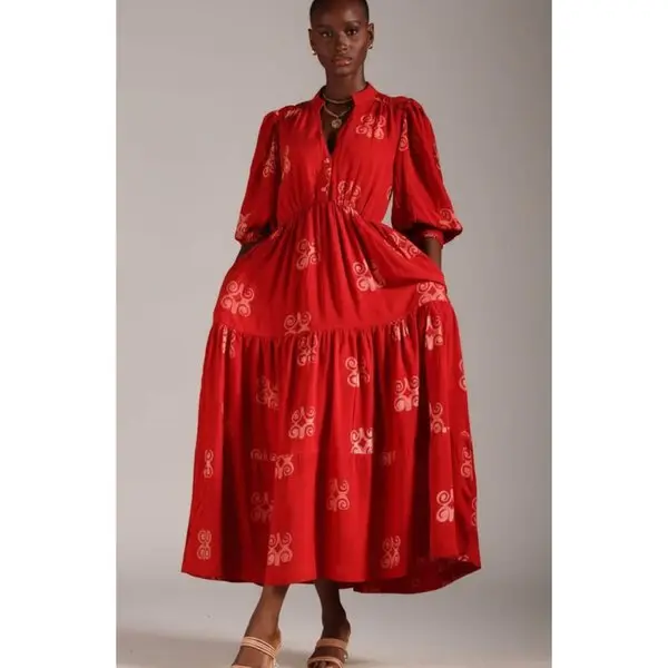 ELISAMAMA Yosola Dress - Red
