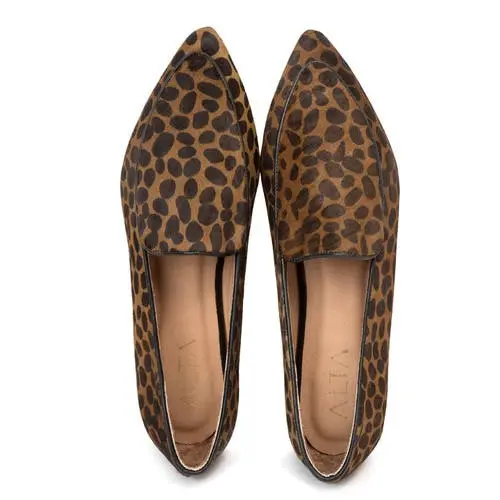 ALTA Ligia Printed Flats - Mocca