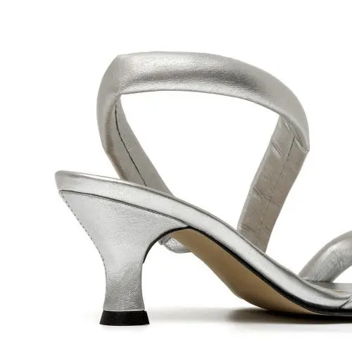 ALTA Ophelia Heeled Sandals - Silver
