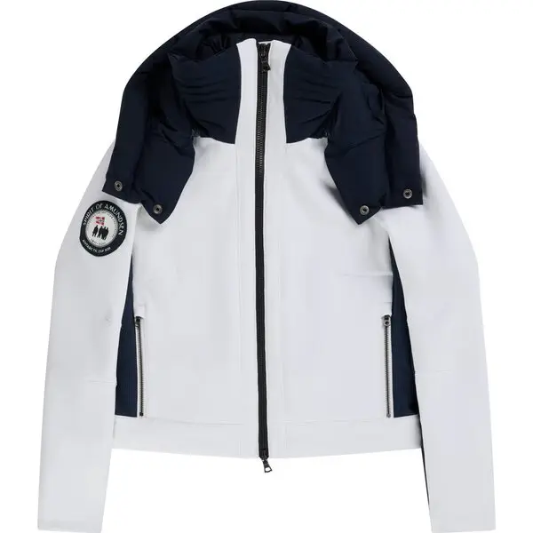 AMUNDSEN Wedeln Jacket - White/faded Navy