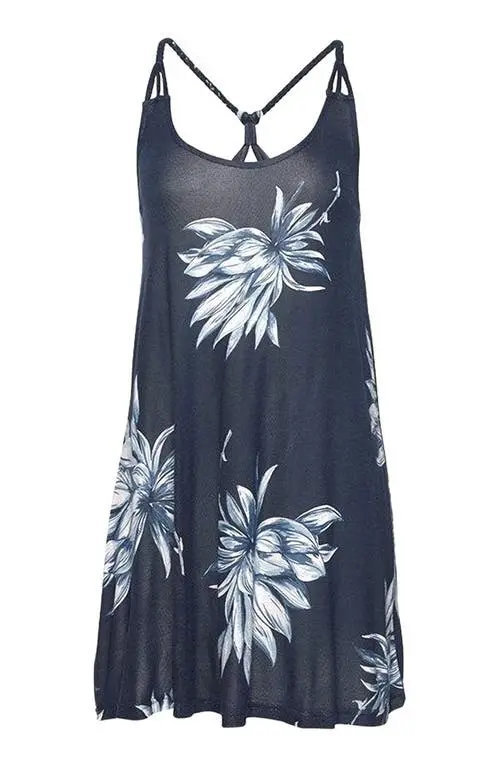 LASCANA Printed Beaded Strap Dress
