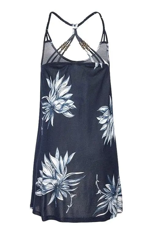 LASCANA Printed Beaded Strap Dress
