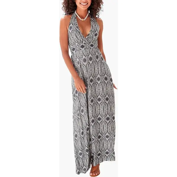 LASCANA Printed Halter Maxi Dress