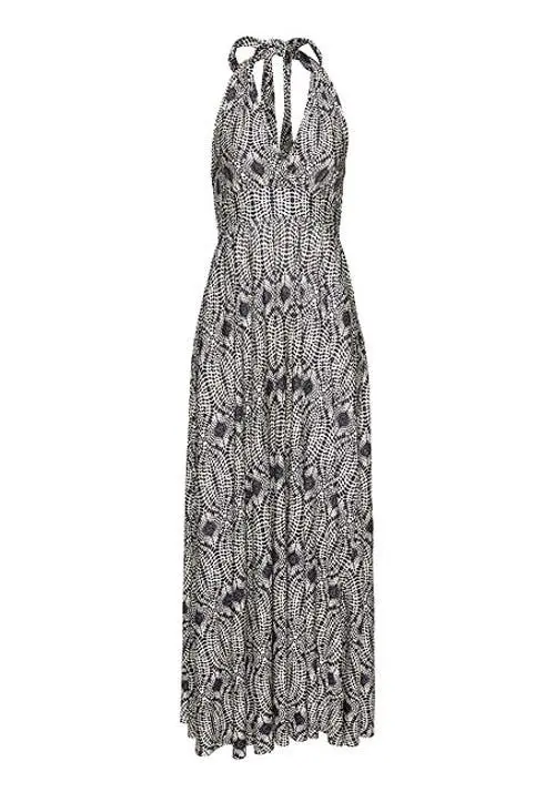 LASCANA Printed Halter Maxi Dress