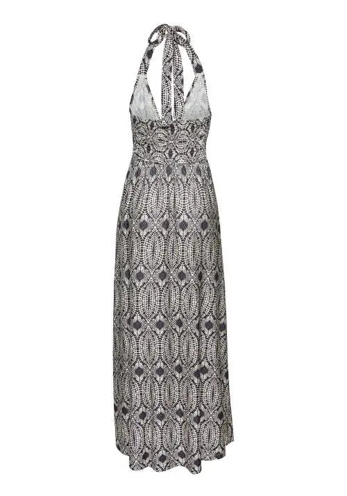 LASCANA Printed Halterneck Maxi Dress