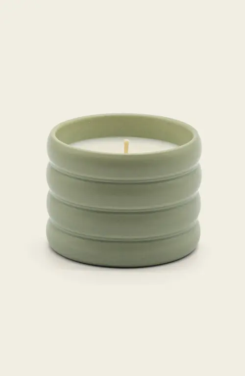 ITALIC Ceramic Candle & Wick Trimmer Set - Matcha Bloom