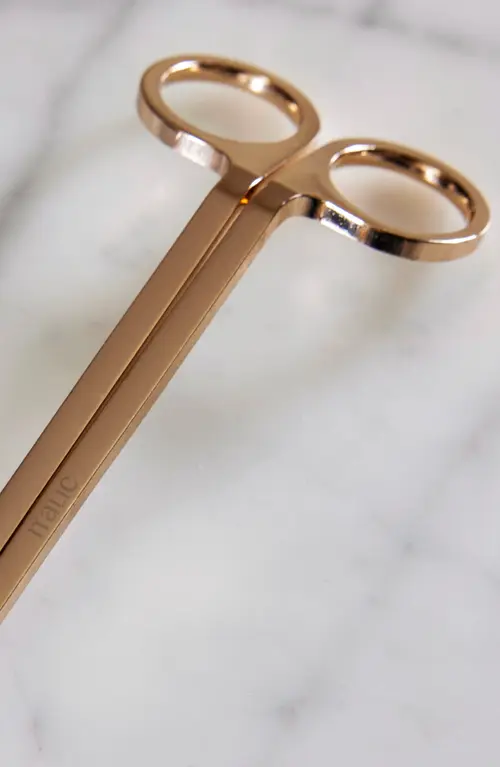 ITALIC Ceramic Candle & Wick Trimmer Set