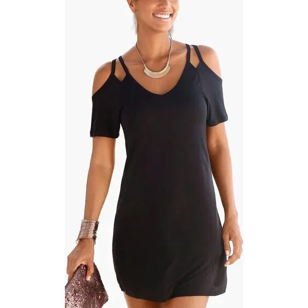 LASCANA Cold Shoulder Dress