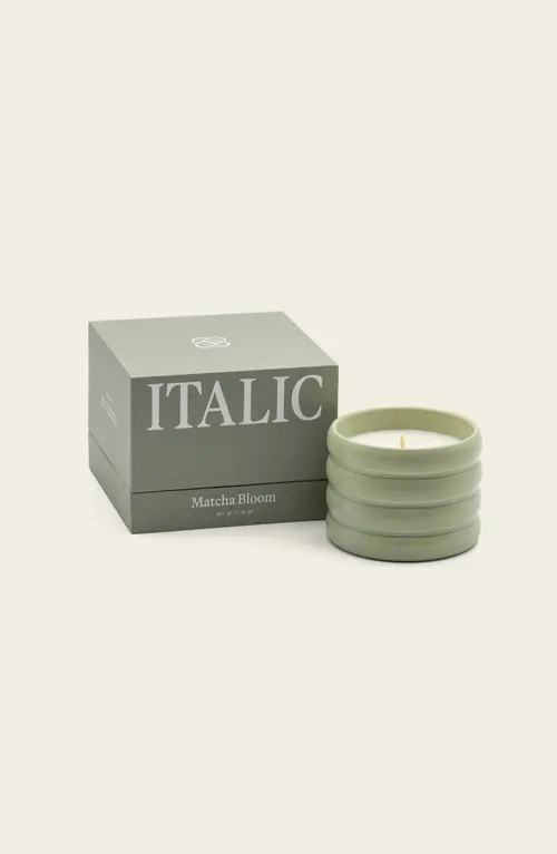 ITALIC Ceramic Candle
