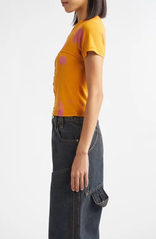 Eckhaus Latta Lapped Baby Tee
