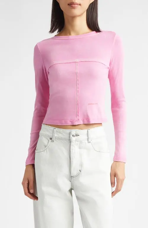 Eckhaus Latta Lapped Long Sleeve T-shirt