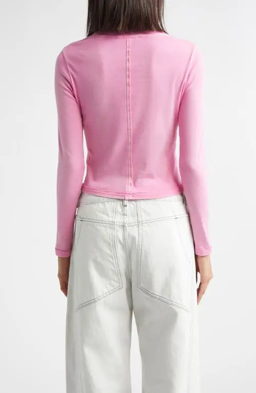Eckhaus Latta Lapped Long Sleeve T-shirt