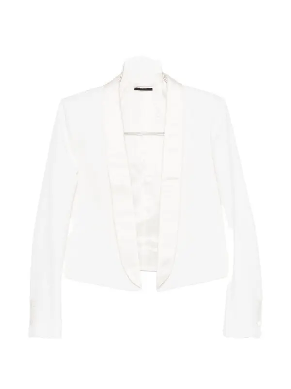 TOM FORD Wool Tuxedo Jacket - White