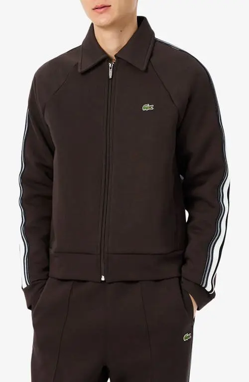 Lacoste Double Face Cotton-blend Zip Sweatshirt