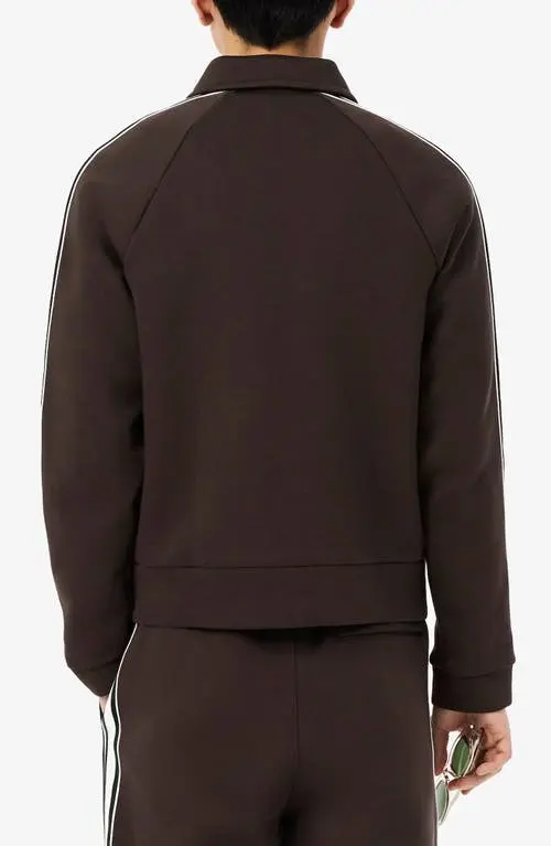 Lacoste Double Face Cotton-blend Zip Sweatshirt