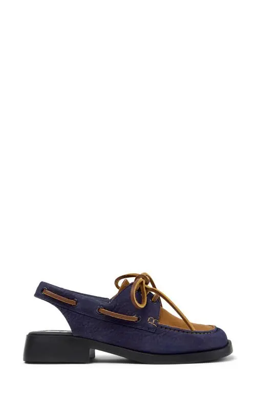 Camper Donna Twins Mismatched Loafer Mule