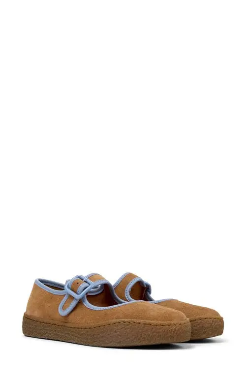 Camper Peu Terreno Mary Jane Flat - Medium Brown