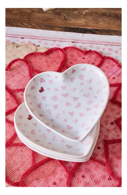 JULISKA Love You More Ceramic Heart Tray