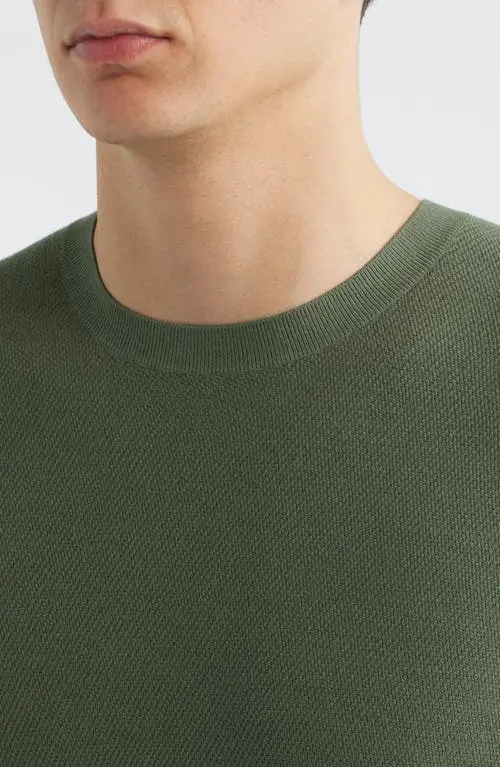 Theory Riland Crewneck Sweater - Light Ivy