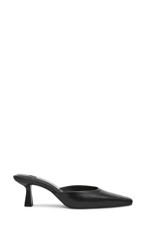 Steve Madden Alyse Mule - Black Leather