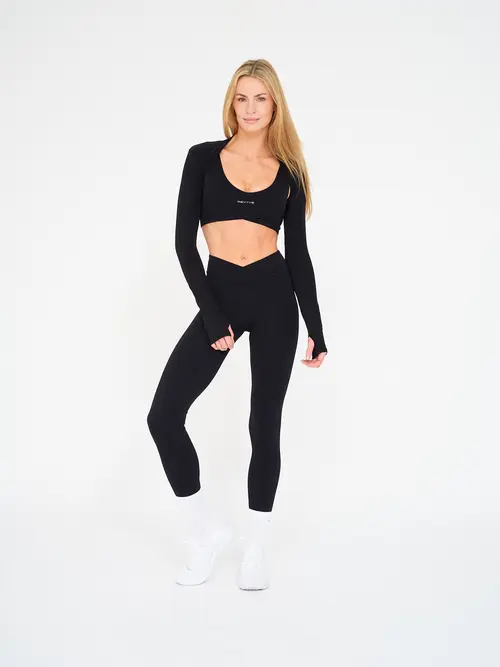 REVYVE ACTIVE Extended Sleeve Shrug With Thumbholes