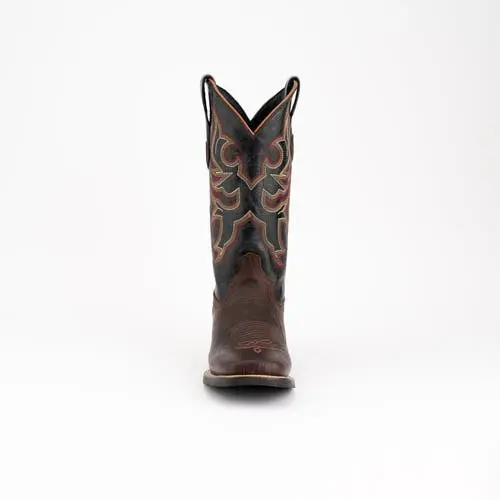 FERRINI Blaze Western Boots - Chocolate