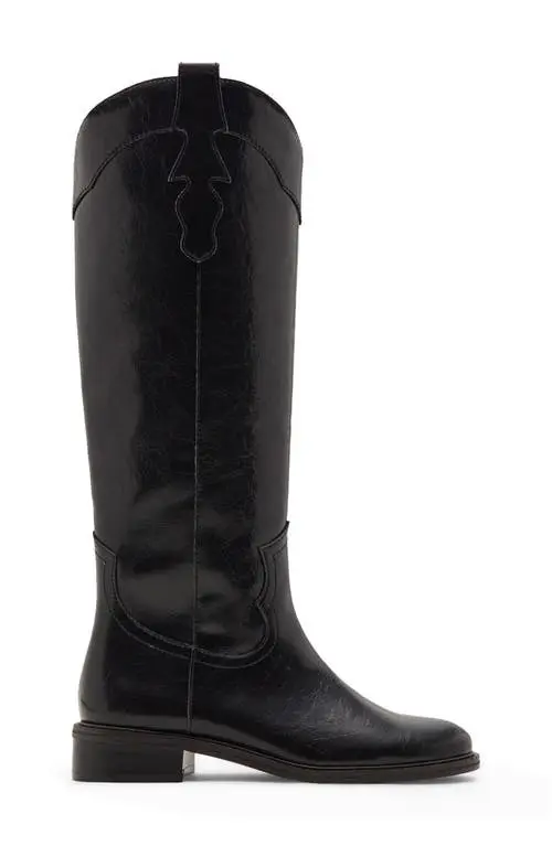 Mango Knee-high Western Boot