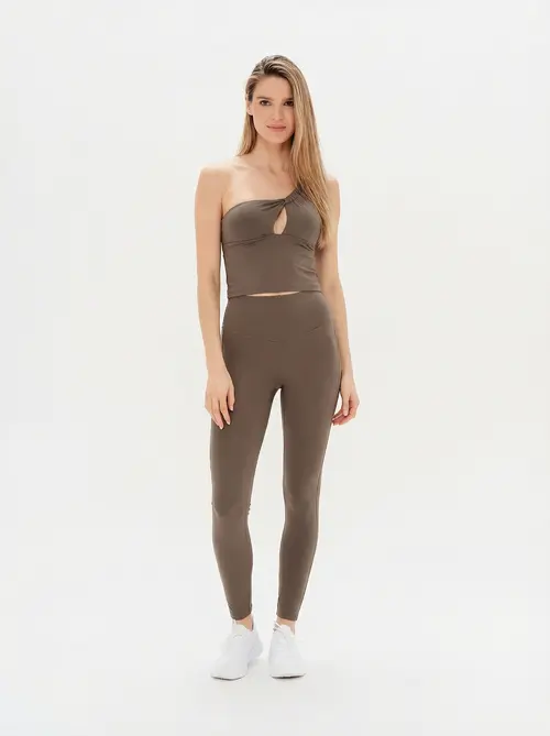REVYVE ACTIVE High-waisted Legging - Walnut