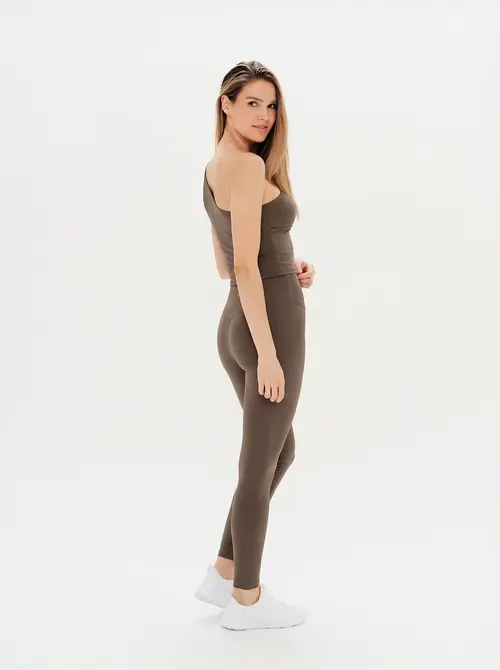 REVYVE ACTIVE High-waisted Legging - Walnut