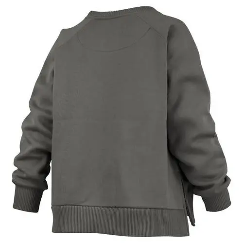 PRESSBOX Miami Hurricanes Pocketed Raglan Pullover Sweatshirt