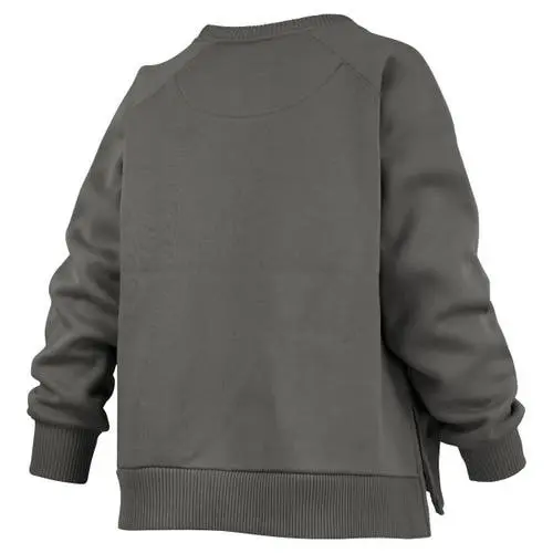 PRESSBOX Miami Hurricanes Pocketed Raglan Pullover Sweatshirt