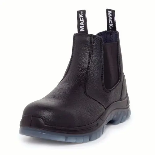 MACK WORKWEAR USA Mack Workwear Tradie Steel Toe Slip-on Work Boot