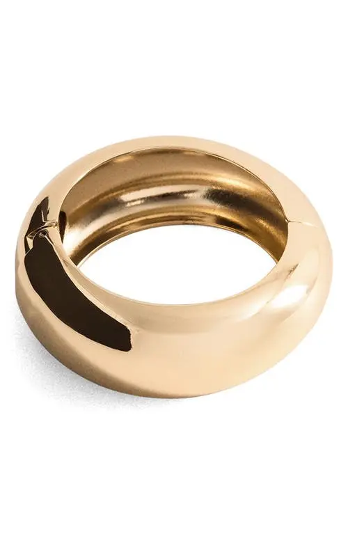 Mango Rigid Volume Bangle - Gold
