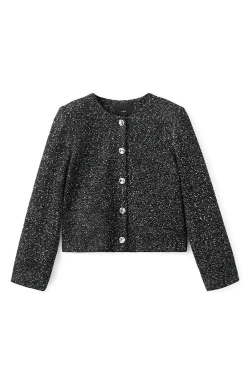 Mango Fleck Knit Jacket