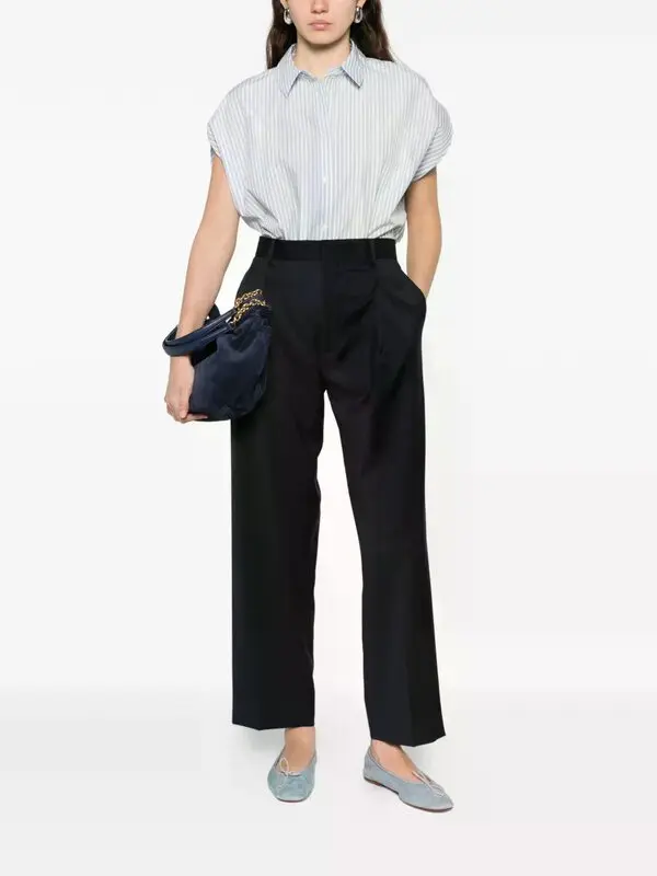 COSTUMEIN Pleated Straight Trousers