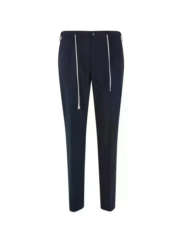 Eleventy Drawstring-waist Trousers