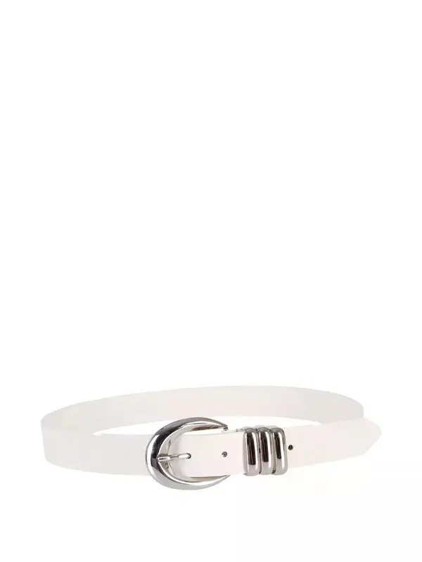 Federica Tosi Emily Buckle-fastening Belt - White