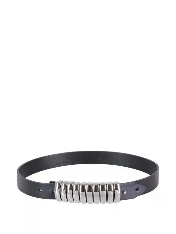 Federica Tosi Leather Belt - Black