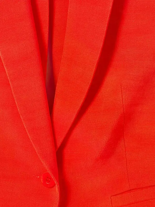 Claudie Pierlot Button-fastening Tie-back Waistcoat - Orange