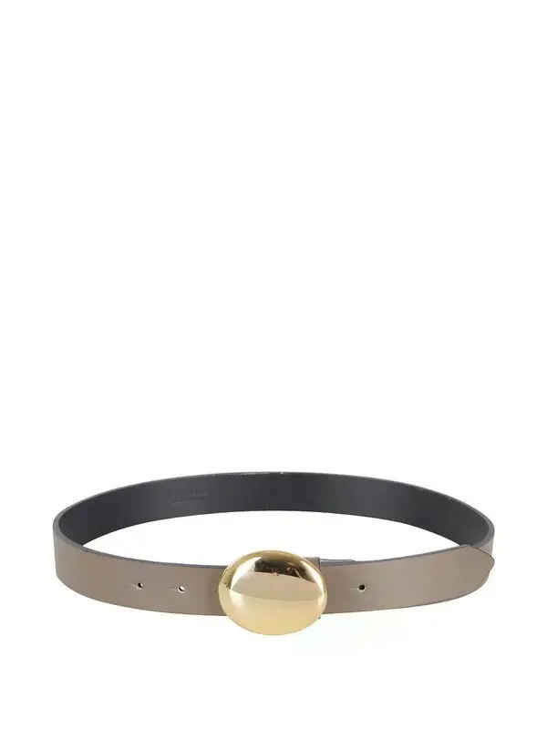Federica Tosi Oval-buckle Belt - Green