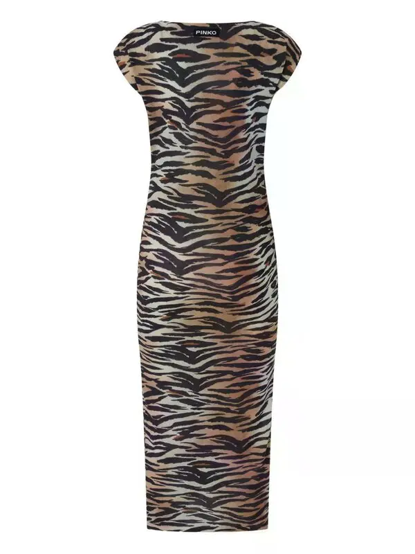 Pinko Tiger-print Dress