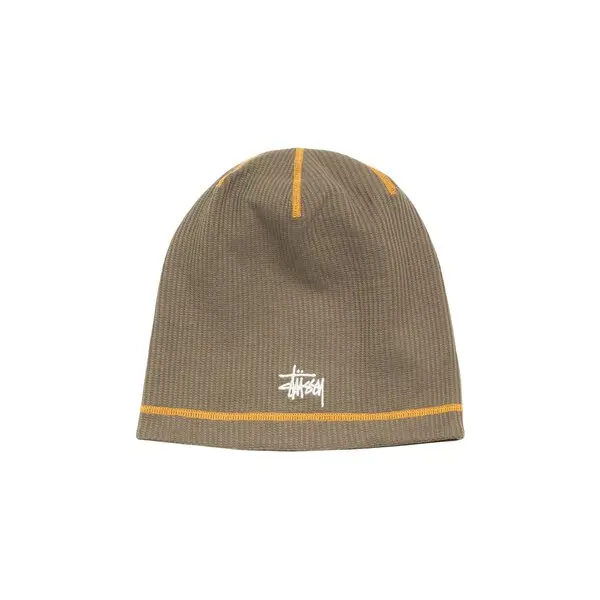 StÜssy Waffle Knit Skullcap - Green