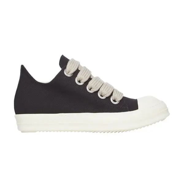 Rick Owens Scarpe Denim Jumbolace Low - Black