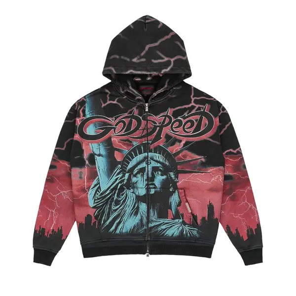 GODSPEED Voltage Zip Hoodie V2 - Red