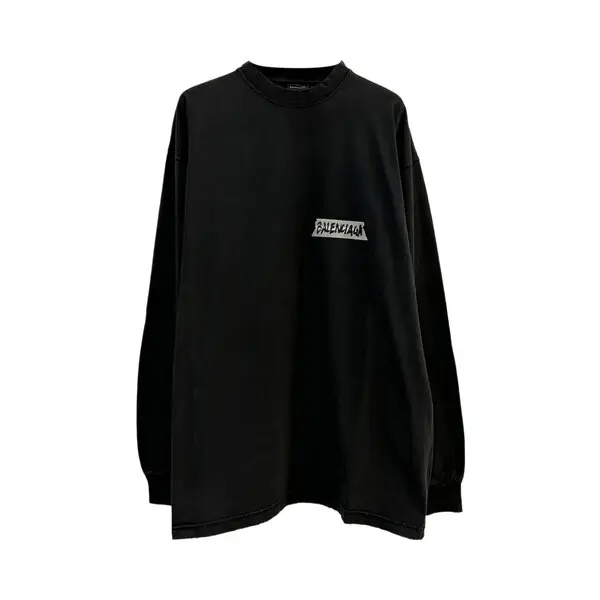 Balenciaga Long-sleeve Oversized T-shirt