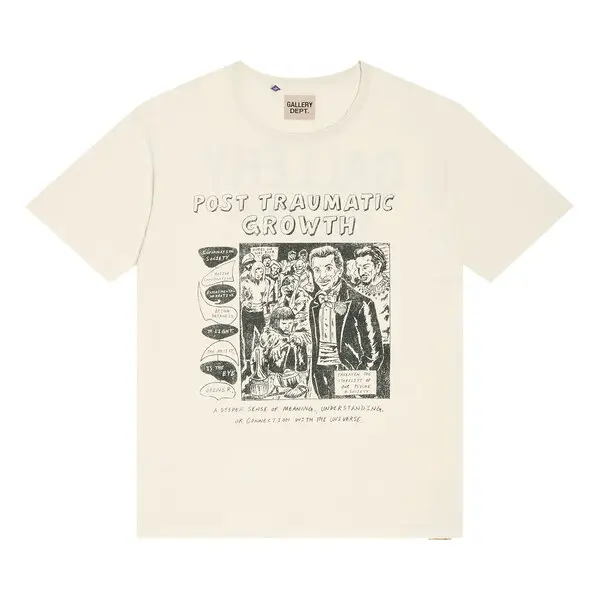 GALLERY DEPT. Ptg Tee 'light Archival - Tan
