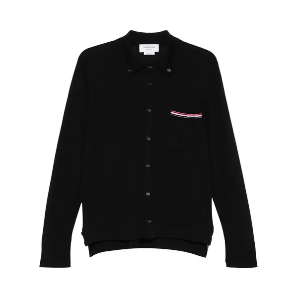 Thom Browne Jersey Stitch Button-down Shirt
